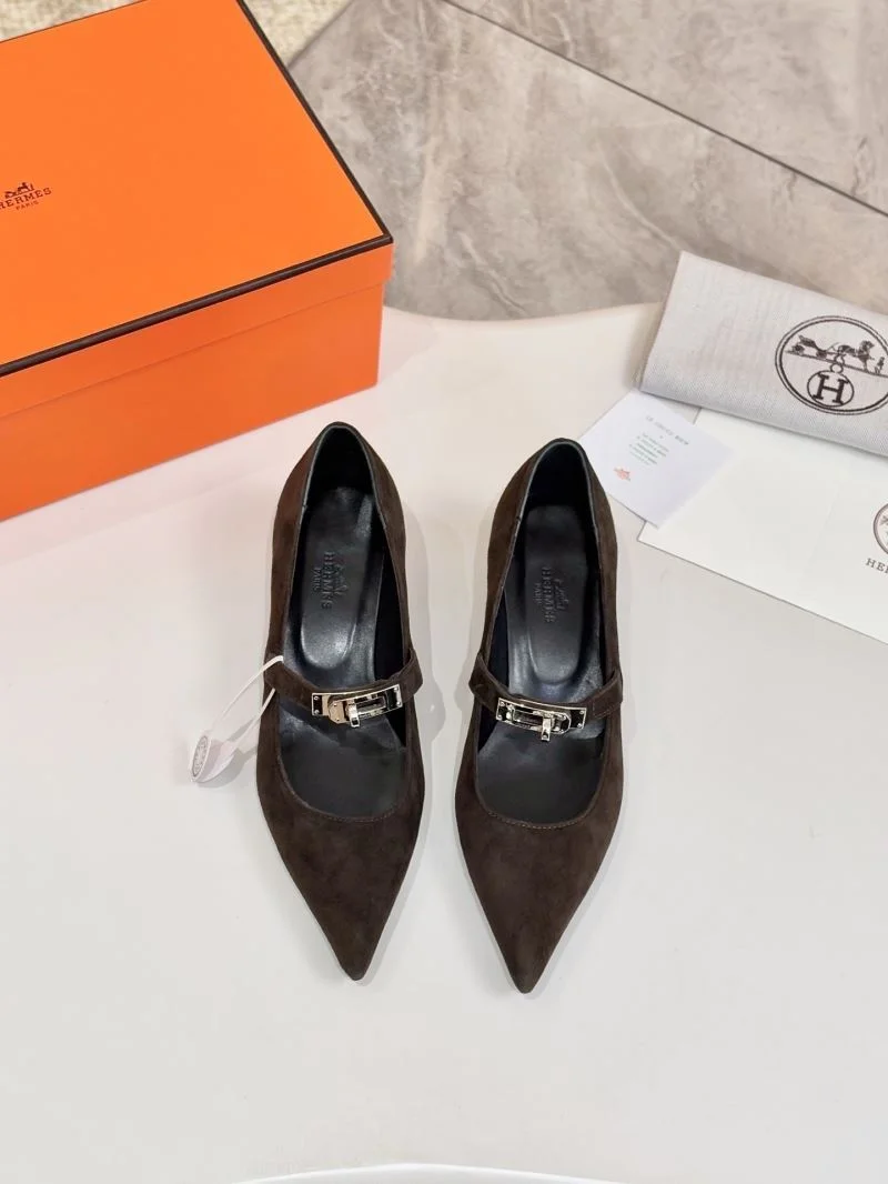 1:1 copy Hermes Heeled Shoes