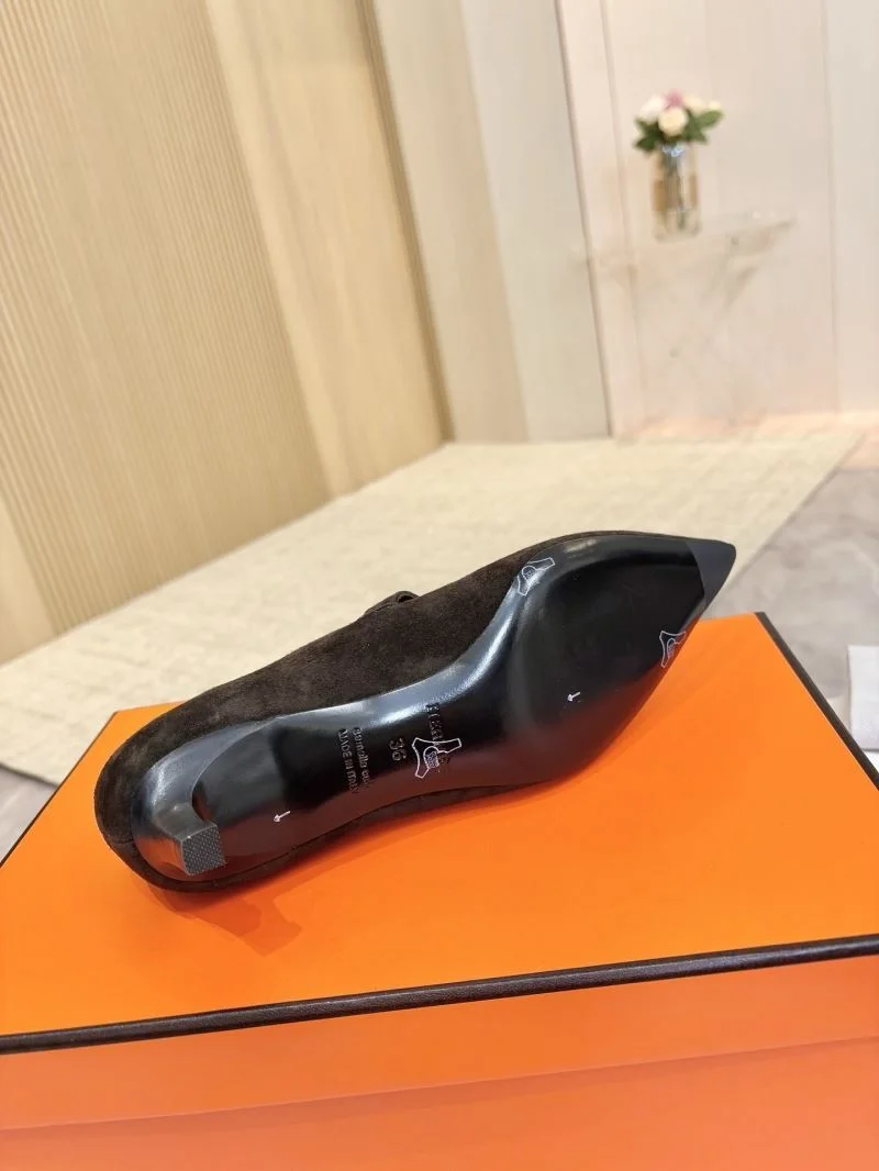 1:1 copy Hermes Heeled Shoes