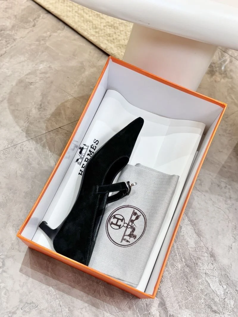 Value-priced Hermes Heeled Shoes