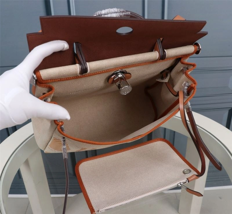 Authentic Hermes Herbag Bags