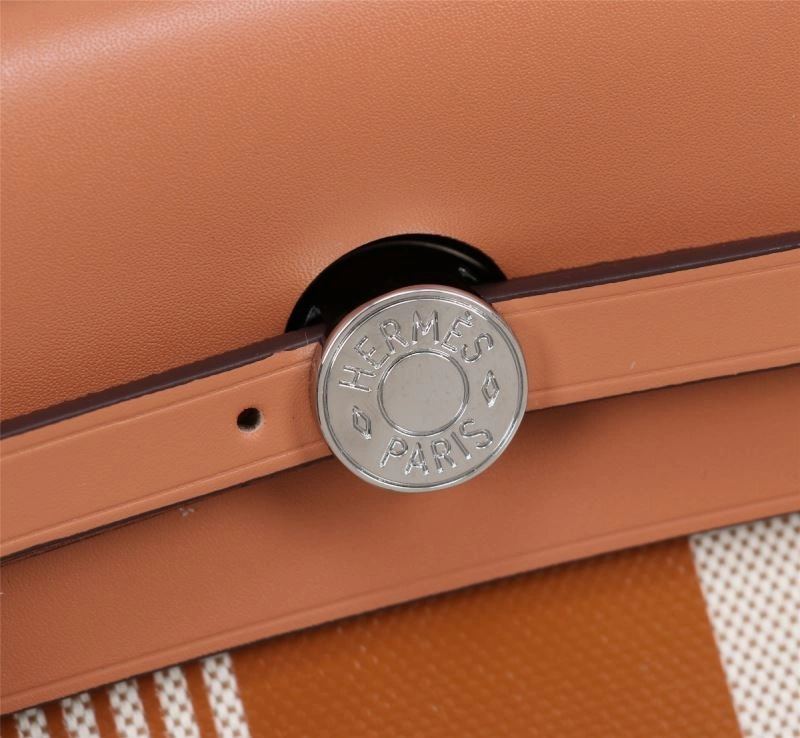 Brand-authenticated Hermes Herbag Bags
