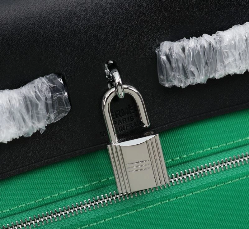 Brand-authenticated Hermes Herbag Bags