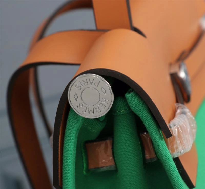 Brand-authenticated Hermes Herbag Bags
