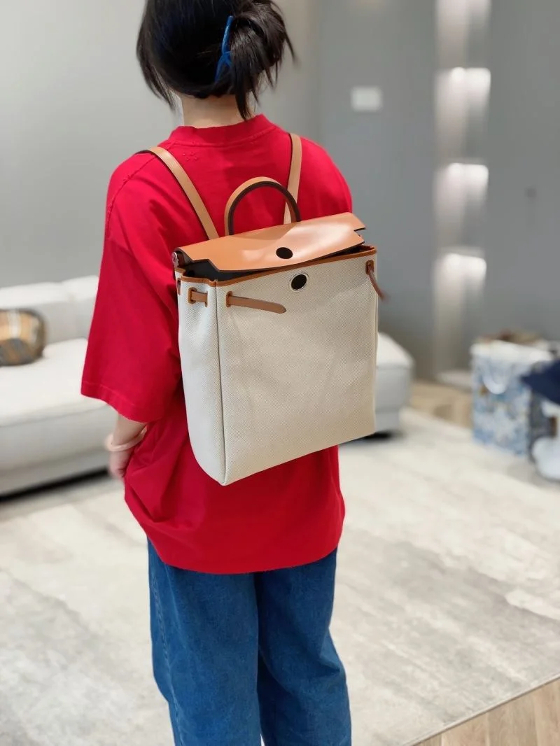 Authentic Hermes Herbag Bags