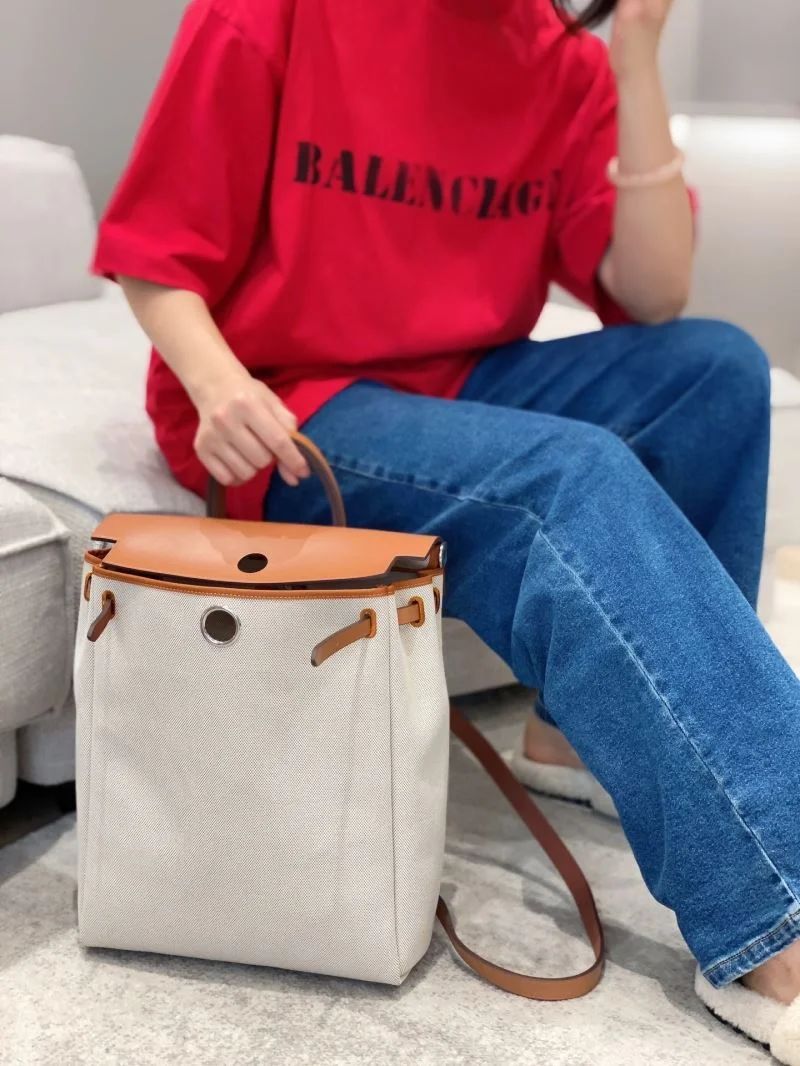 Authentic Hermes Herbag Bags
