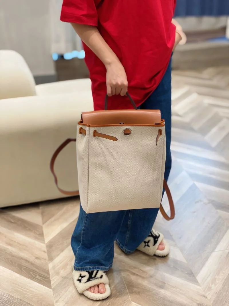 Authentic Hermes Herbag Bags