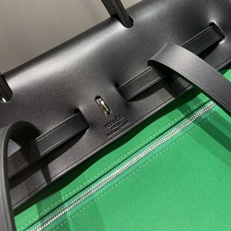 Brand-authenticated Hermes Herbag Bags