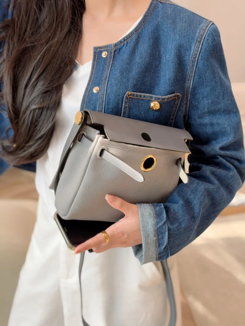 Authentic Hermes Herbag Bags
