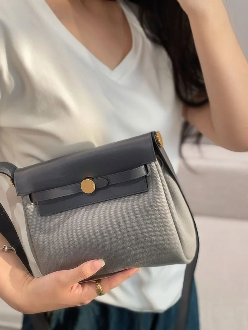 Authentic Hermes Herbag Bags