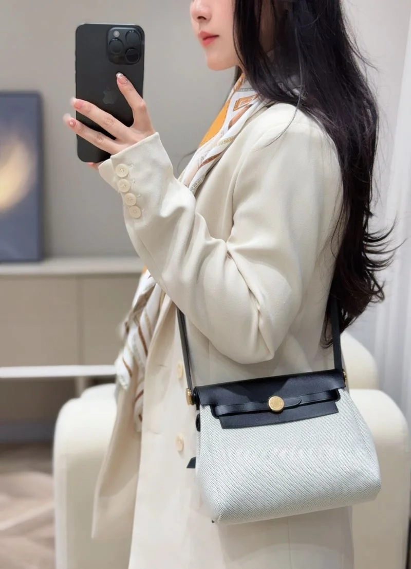 Top mirror Hermes Herbag Bags