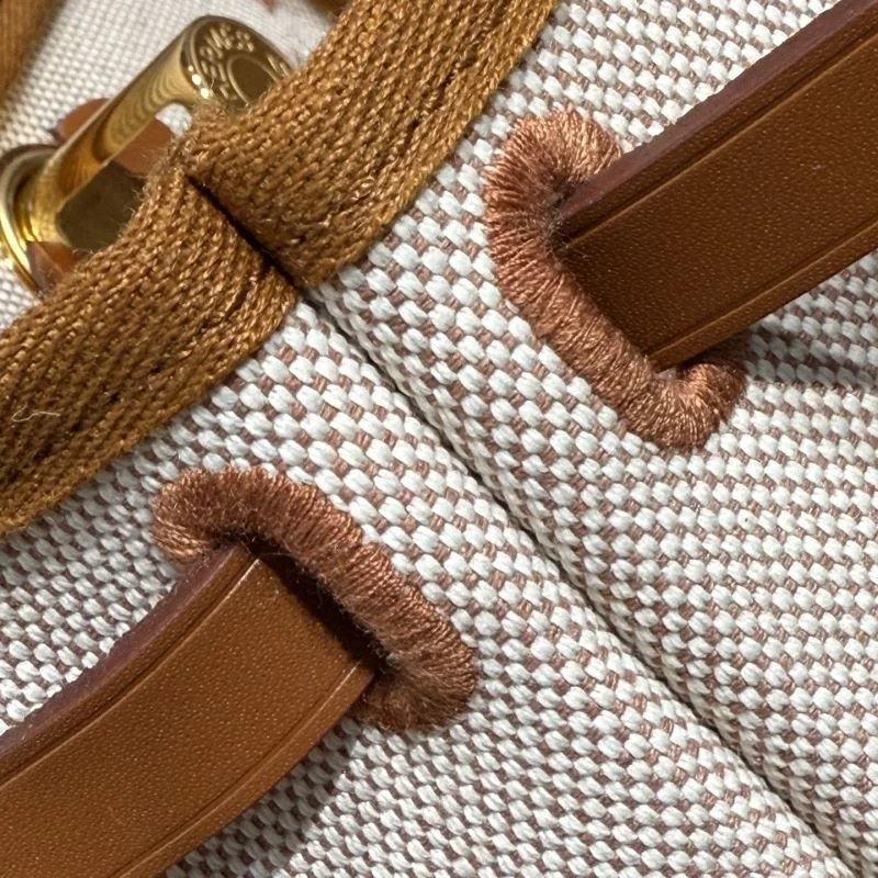 Brand-authenticated Hermes Herbag Bags
