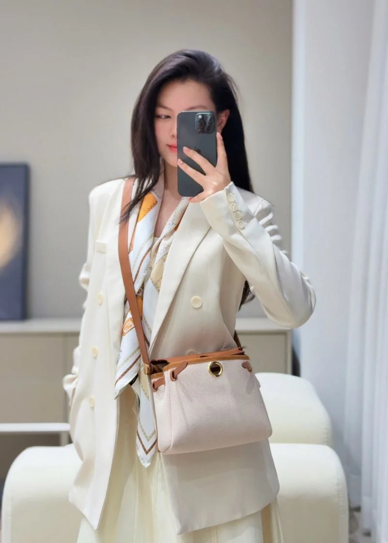 Brand-authenticated Hermes Herbag Bags