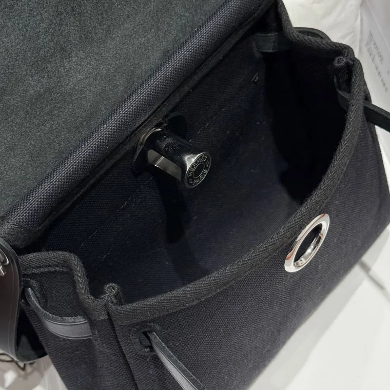 Brand-authenticated Hermes Herbag Bags