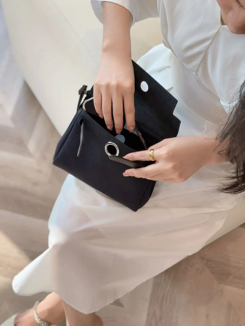 Brand-authenticated Hermes Herbag Bags