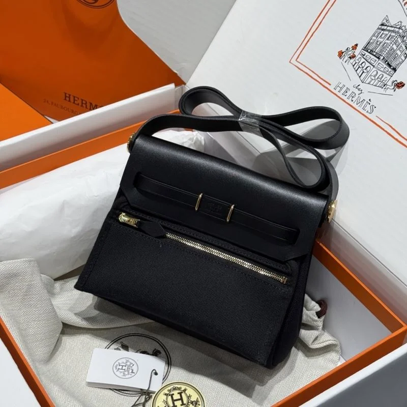 Brand-authenticated Hermes Herbag Bags