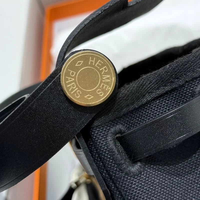 Brand-authenticated Hermes Herbag Bags
