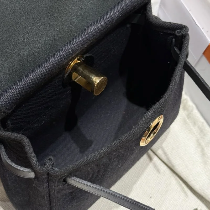 Brand-authenticated Hermes Herbag Bags