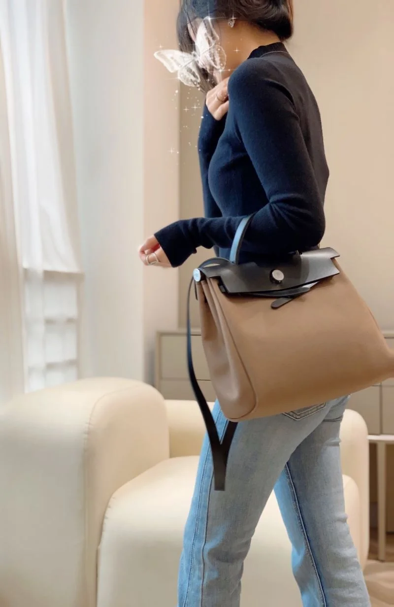 Real Hermes Herbag Bags