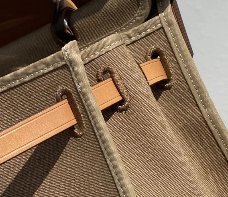 Brand-authenticated Hermes Herbag Bags
