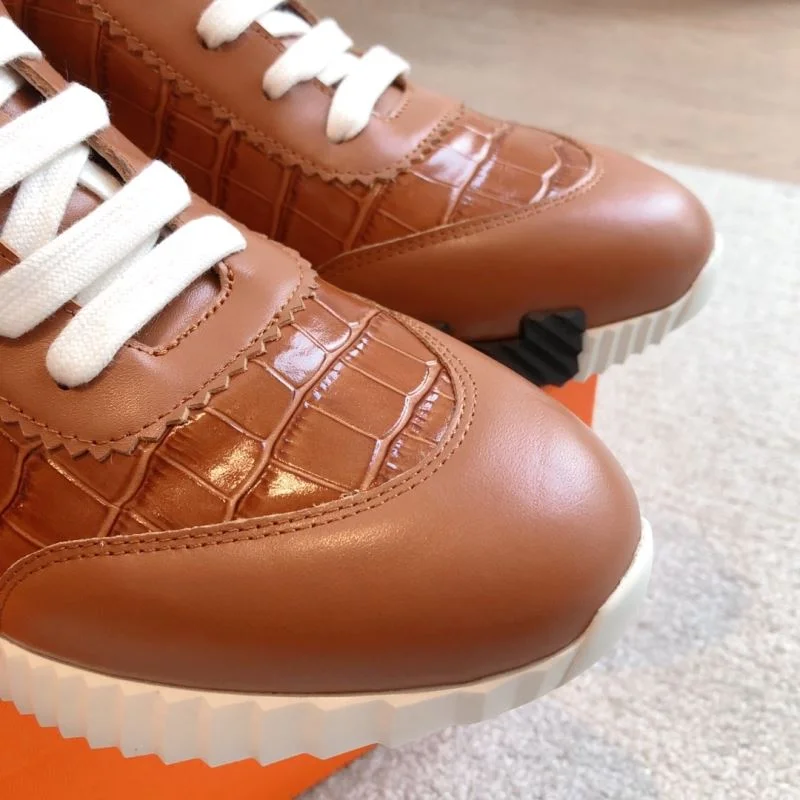 Brand-authenticated Hermes High Shoes