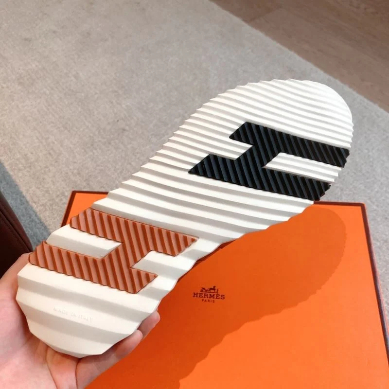 Brand-authenticated Hermes High Shoes