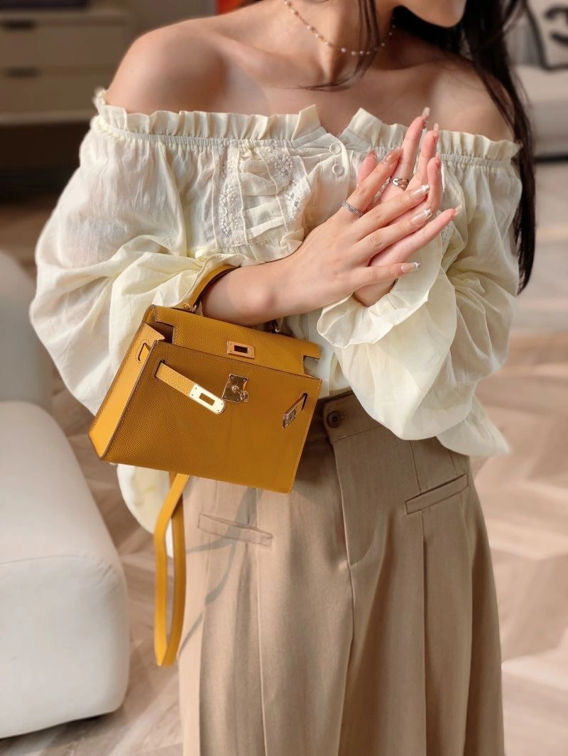 Brand-authenticated Hermes Kelly Bags