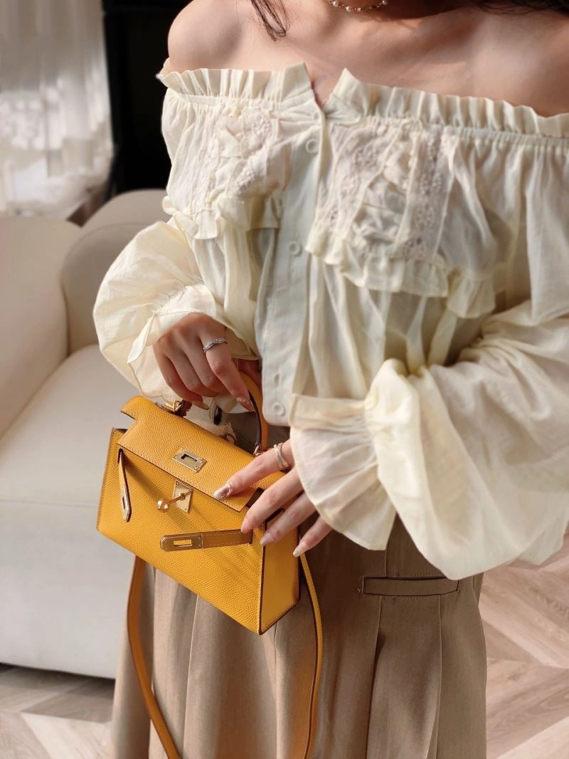 Brand-authenticated Hermes Kelly Bags