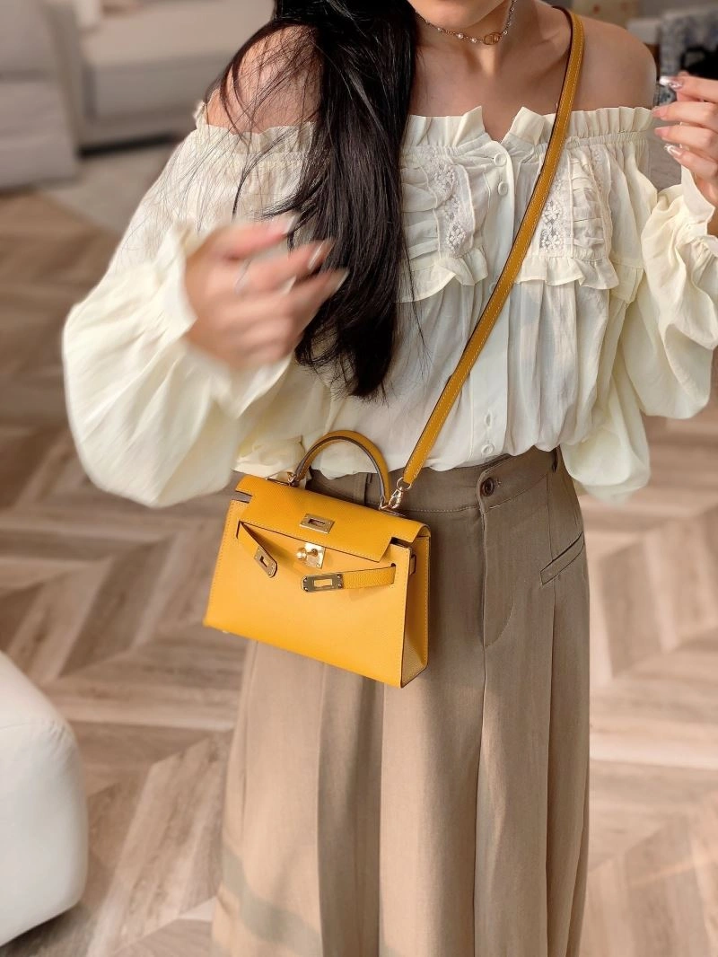 Brand-authenticated Hermes Kelly Bags