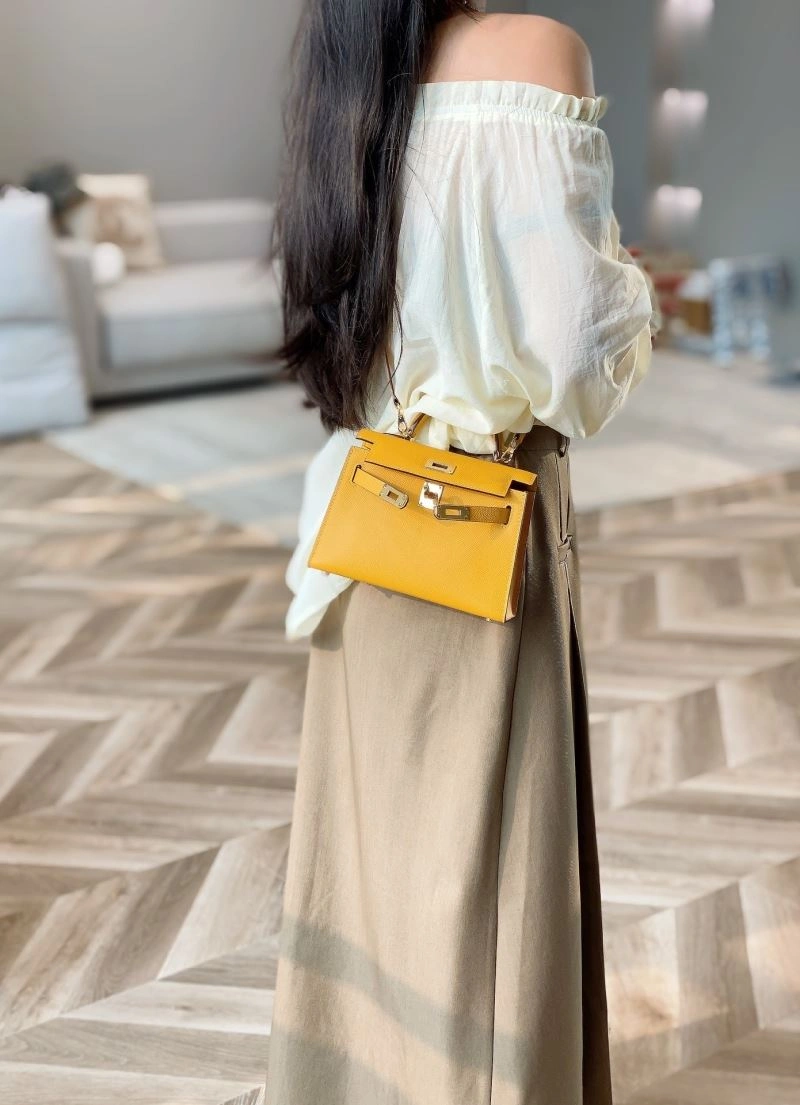 Brand-authenticated Hermes Kelly Bags