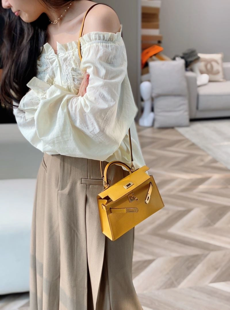 Brand-authenticated Hermes Kelly Bags