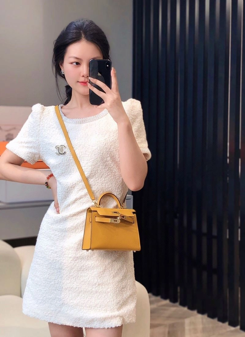 Brand-authenticated Hermes Kelly Bags
