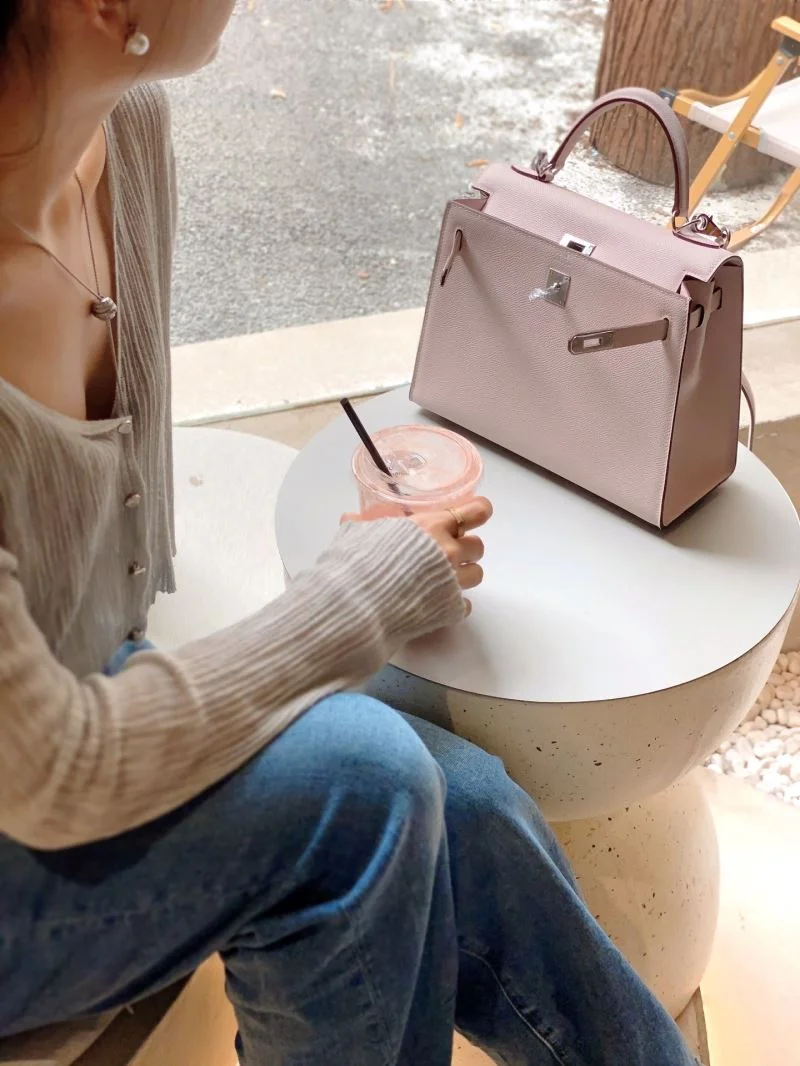 Brand-authenticated Hermes Kelly Bags