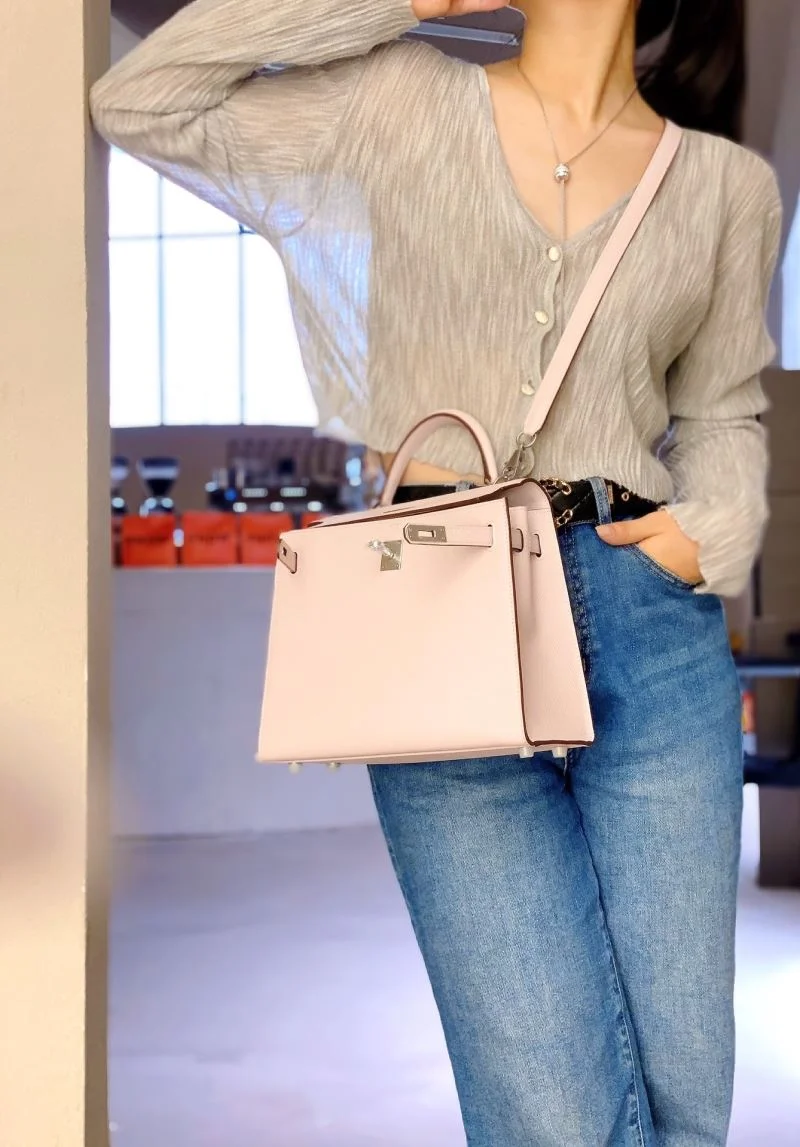Brand-authenticated Hermes Kelly Bags