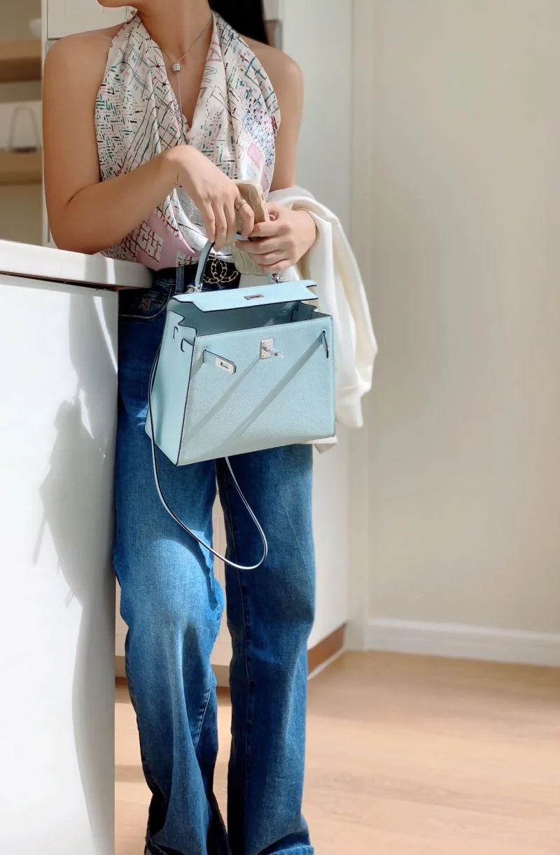 Brand-authenticated Hermes Kelly Bags
