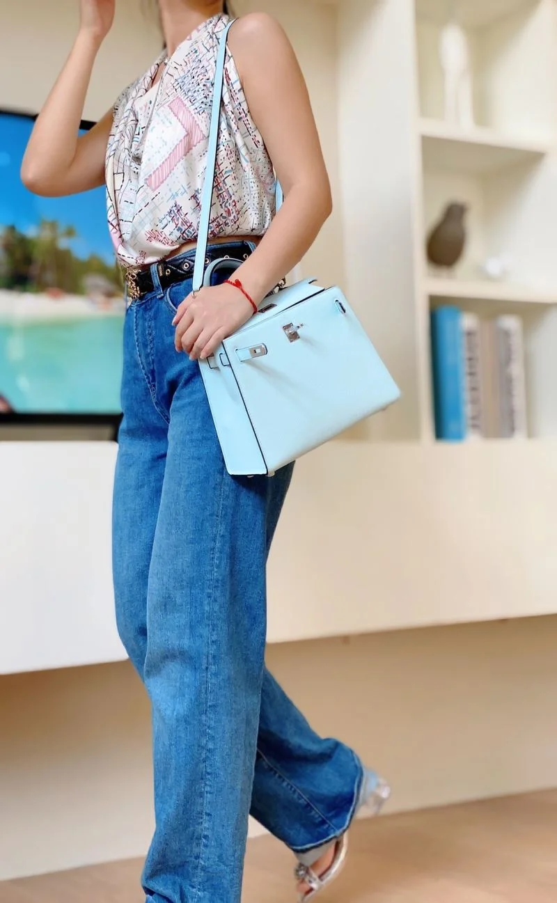 Brand-authenticated Hermes Kelly Bags