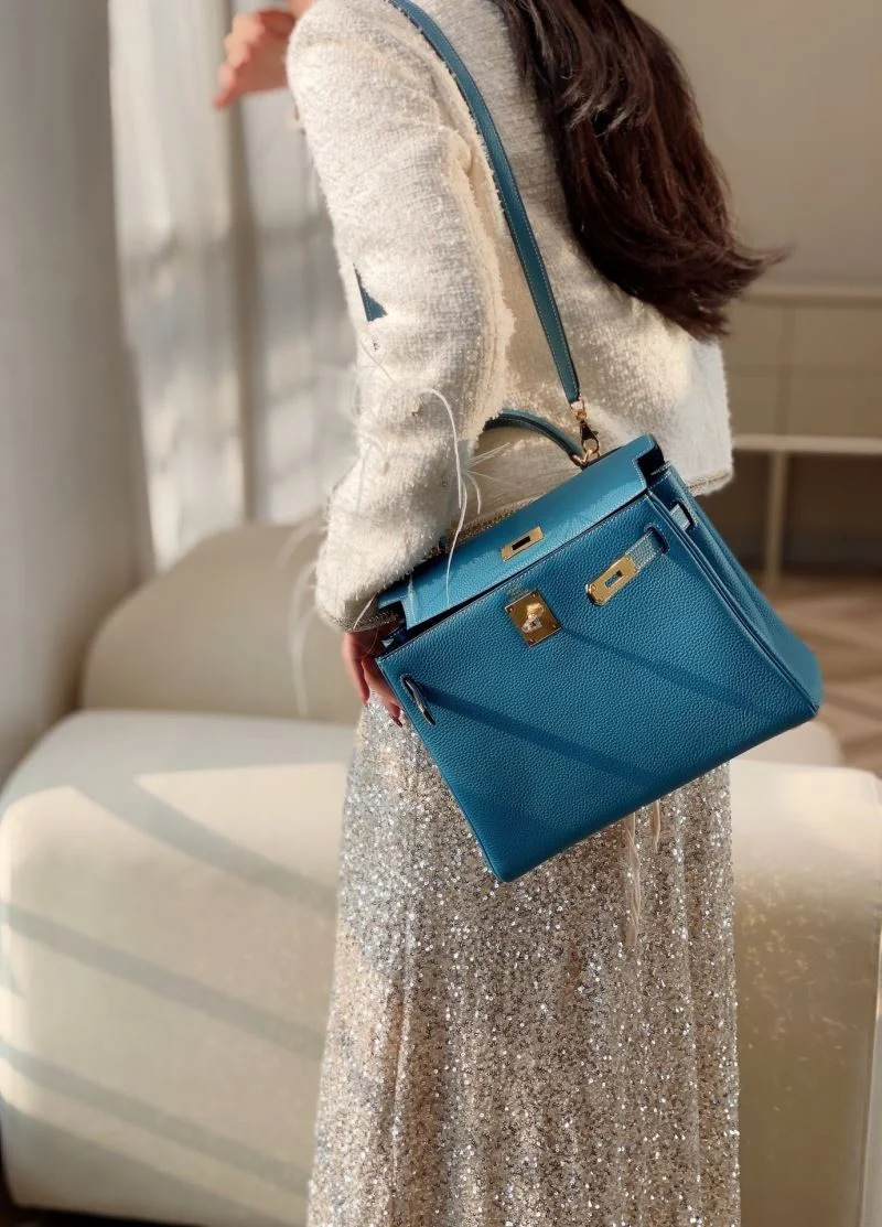 Top mirror Hermes Kelly Bags