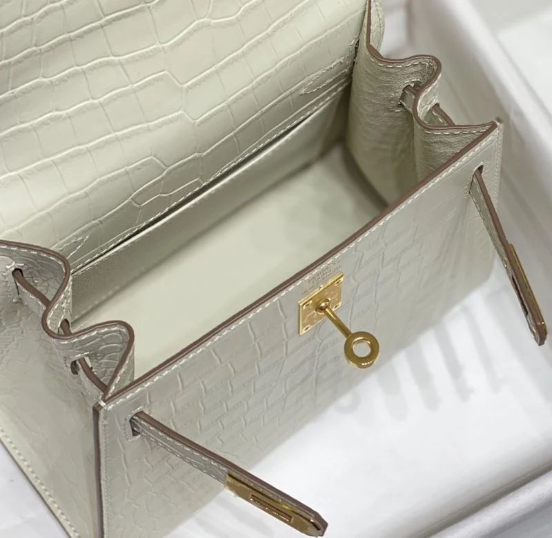 Brand-authenticated Hermes Kelly Bags