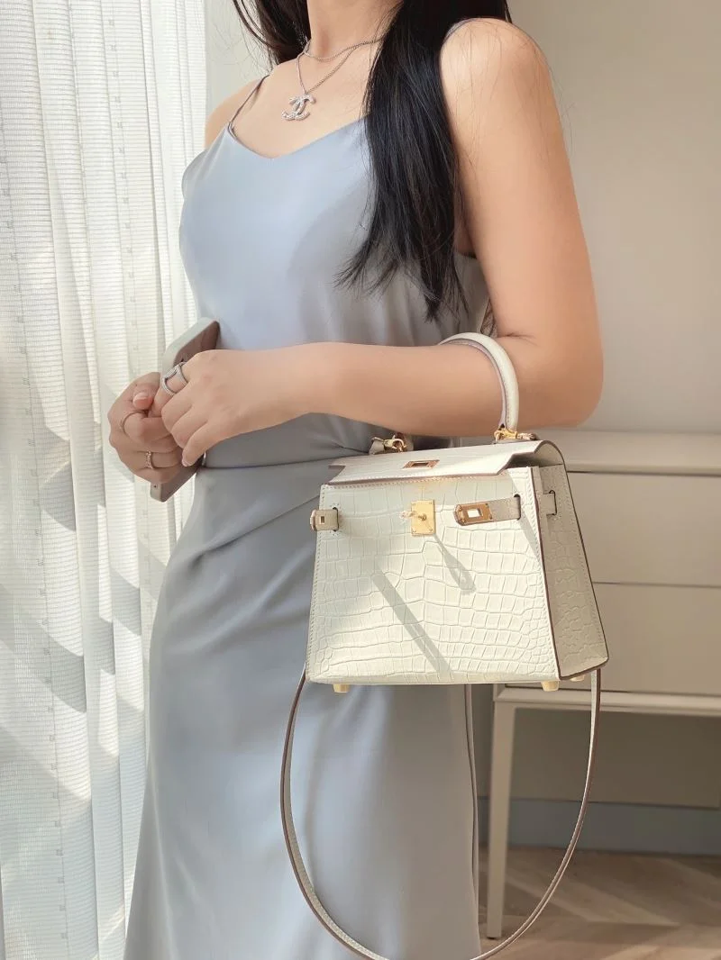 Brand-authenticated Hermes Kelly Bags