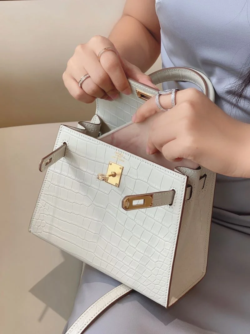Brand-authenticated Hermes Kelly Bags