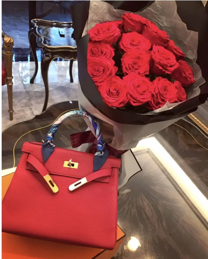 Top mirror Hermes Kelly Bags