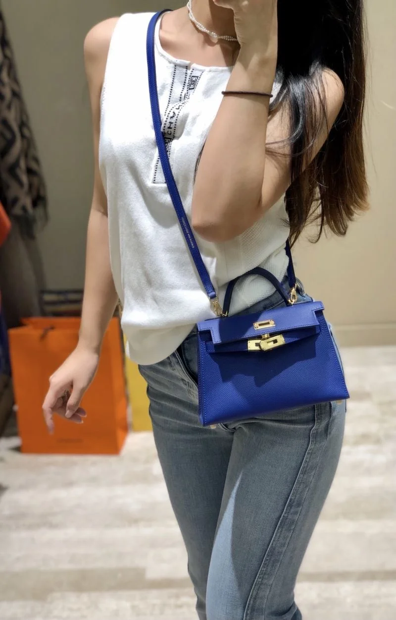 Brand-authenticated Hermes Kelly Bags