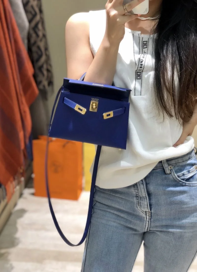 Brand-authenticated Hermes Kelly Bags