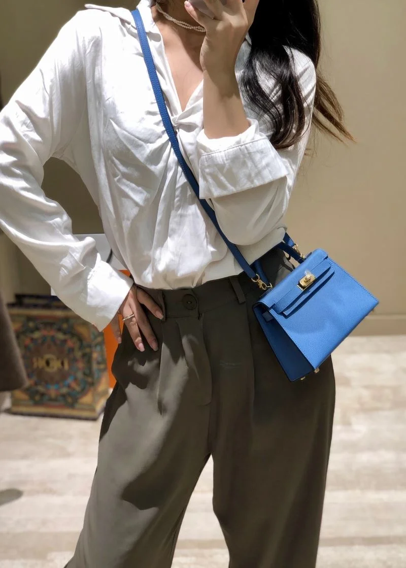 Brand-authenticated Hermes Kelly Bags