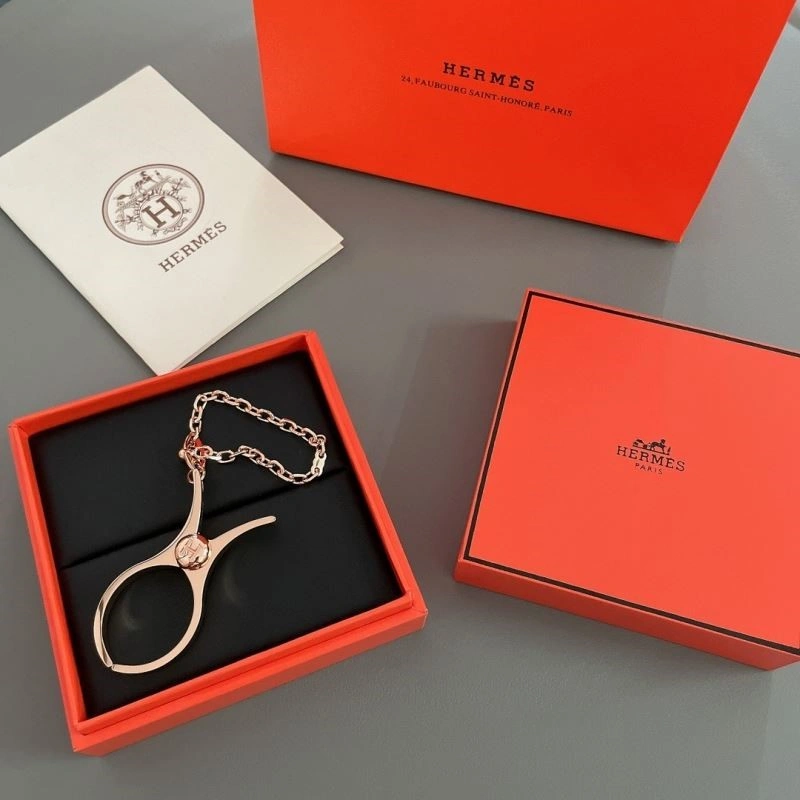 Hermes Keychains