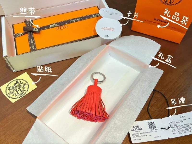 Hermes Keychains