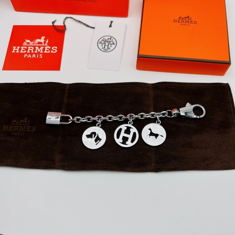 Hermes Keychains