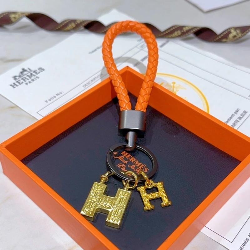 Hermes Keychains