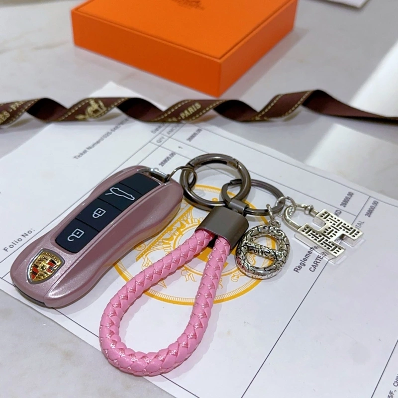 Hermes Keychains