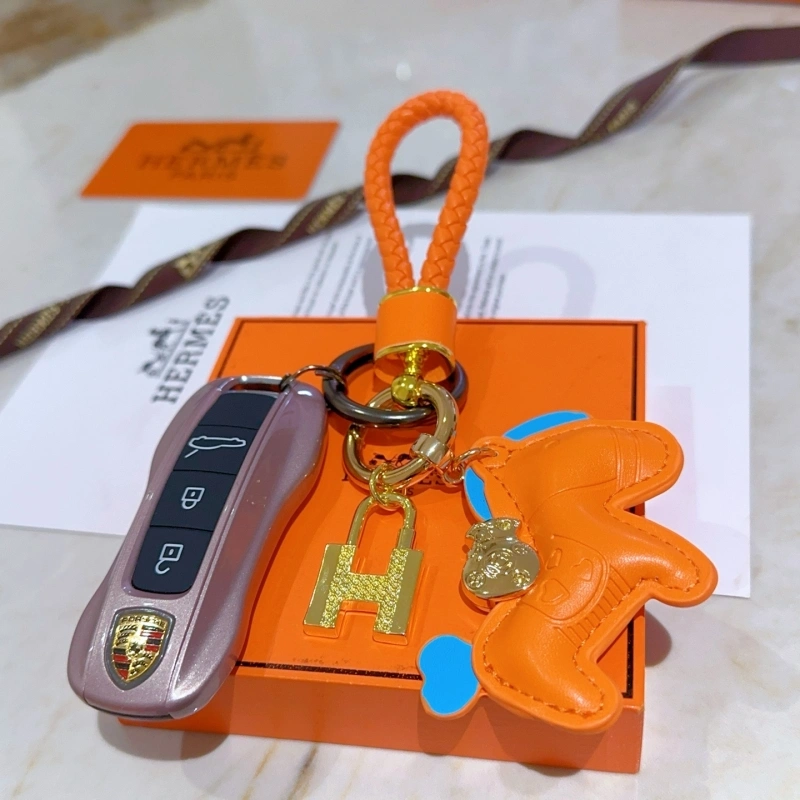 Hermes Keychains
