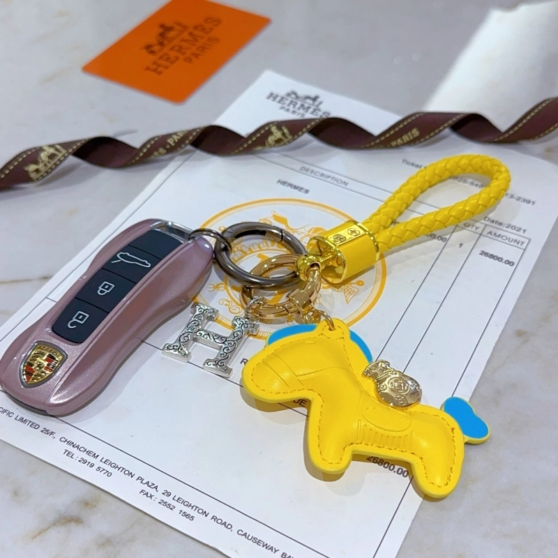 Hermes Keychains